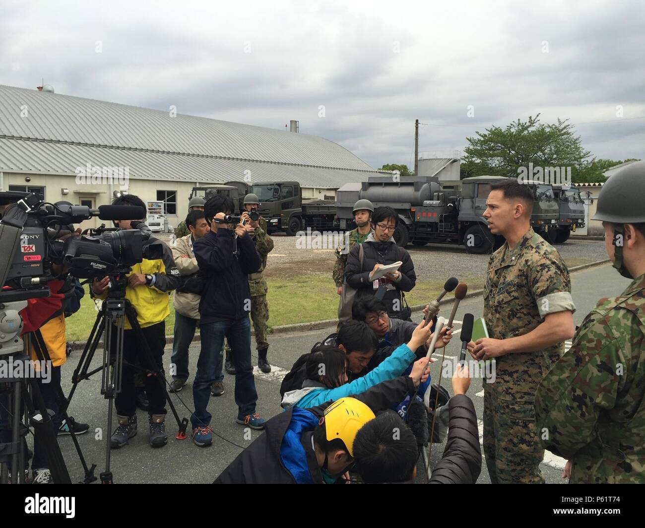 U.S. Marine Corps Lt. Col. Thomas Chalkley, 31st Marine Expeditionary ...