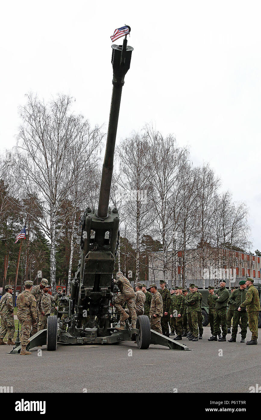 Soldiers of C Battery, Field Artillery Squadron, 2nd Cavalry Regiment ...