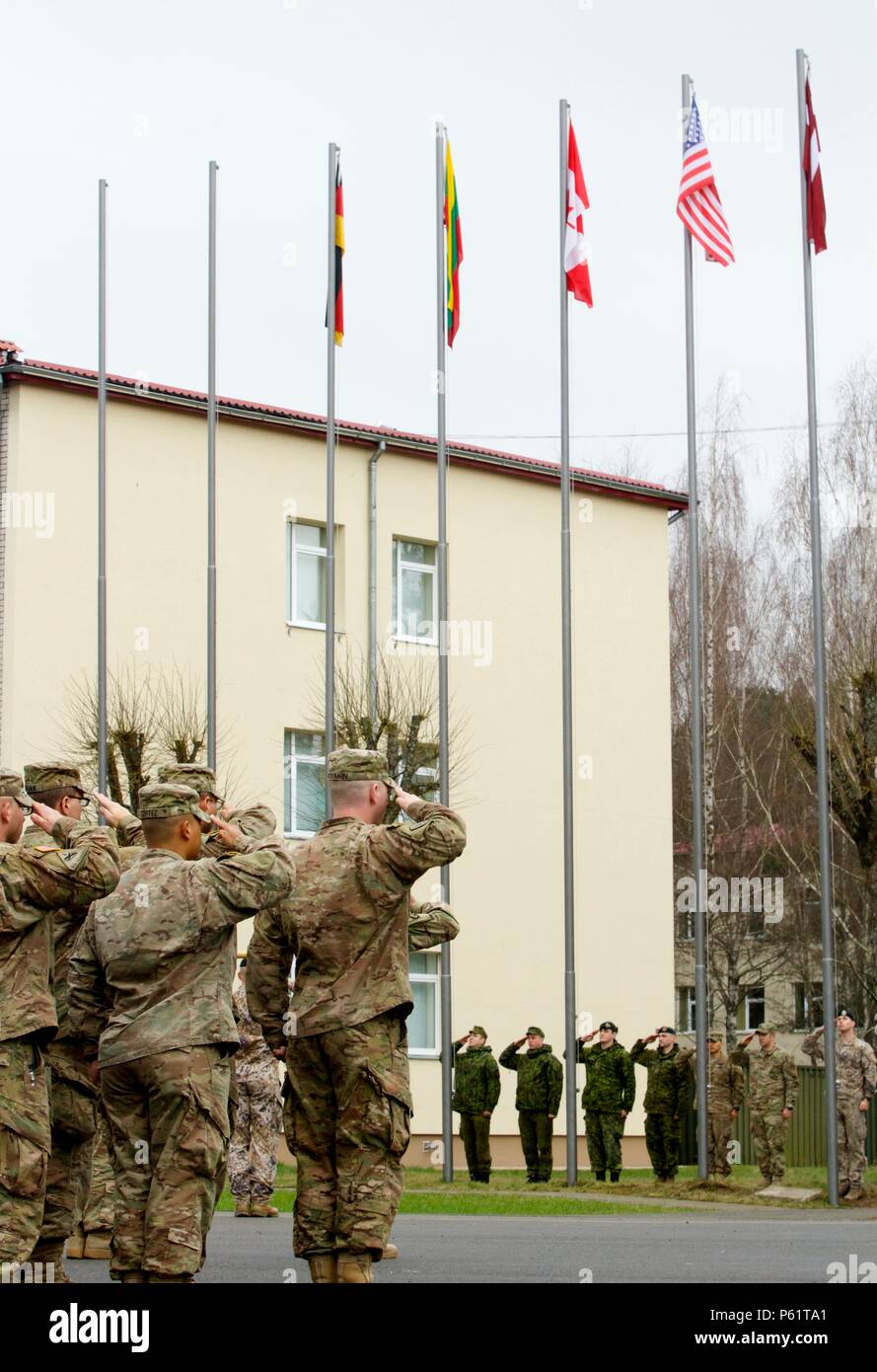 Soldiers of Headquarters and Headquarters Troop, 3rd Squadron, 2nd ...