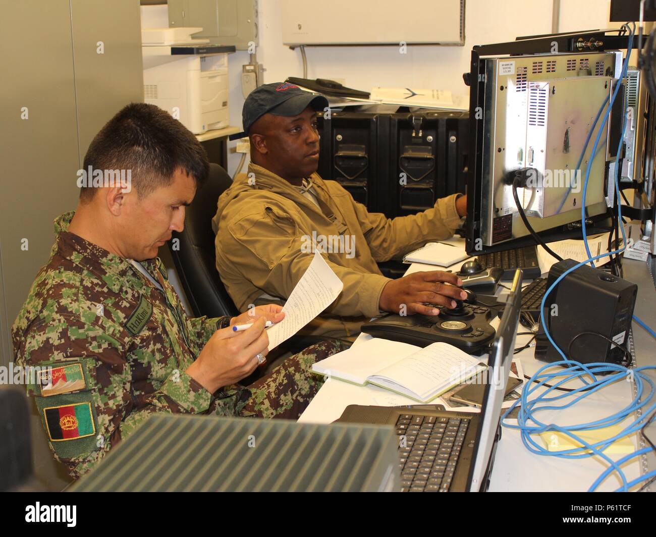 Afghan National Army 1st Lt. Sohrab Hakimi, ScanEagle mission commander ...