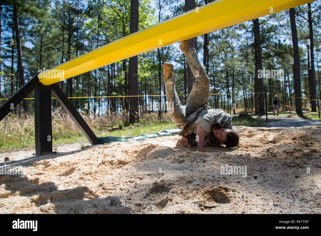 U.S. Army 1st Lt. Benjamin Jebb, assigned to the 7th Infantry Division ...
