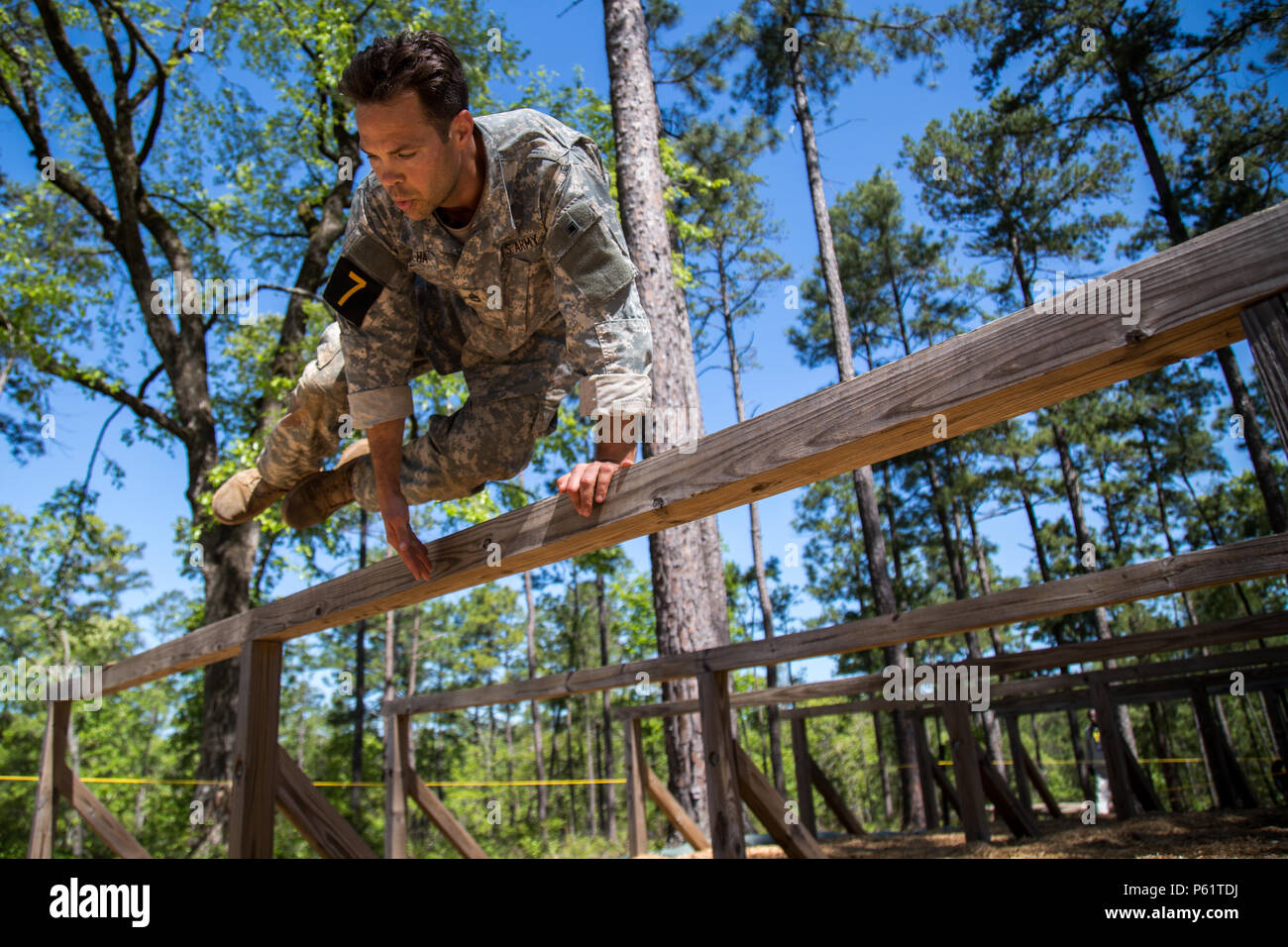 U.S. Army Staff Sgt. Andrew Balha, assigned to the 7th Infantry ...