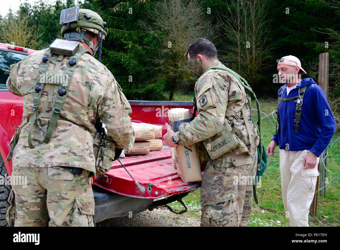 U s armys 7th army joint multination hi-res stock photography and ...