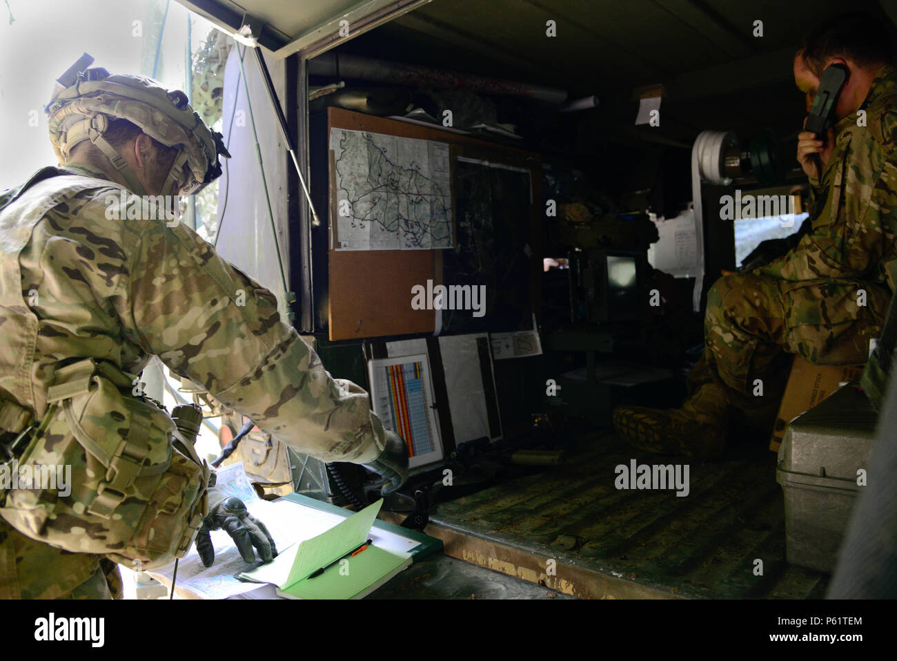 Tacticial operation center hi-res stock photography and images - Alamy