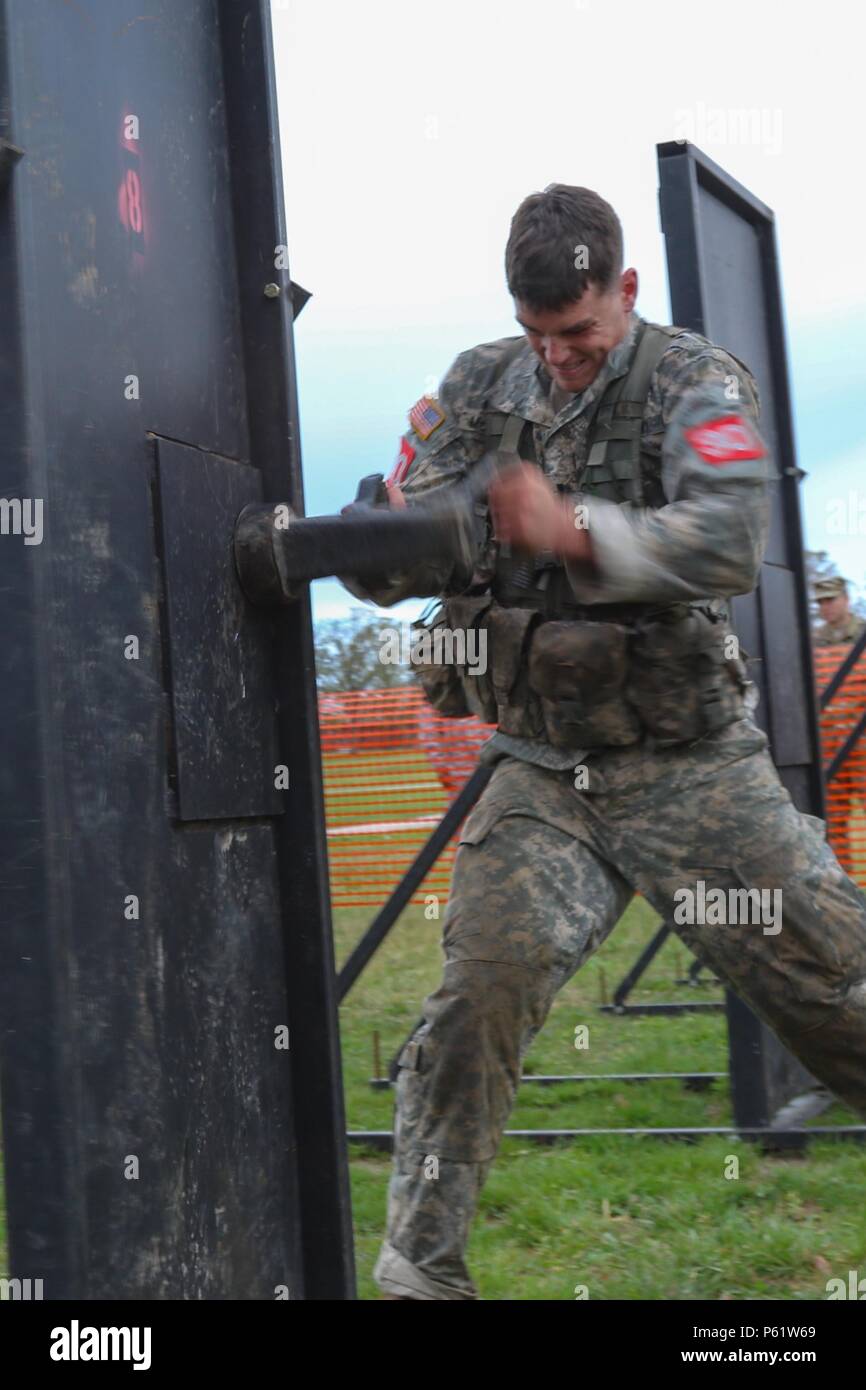 1st Lt. Joshua McCormick, a Paratrooper assigned to 307th Brigade ...
