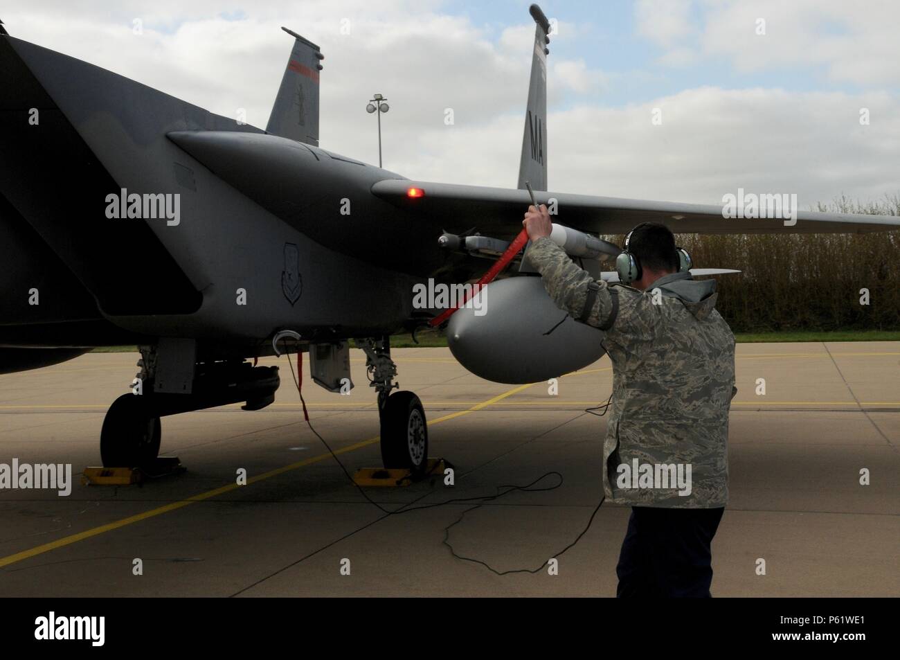 F 15 eagle nose hi-res stock photography and images - Alamy