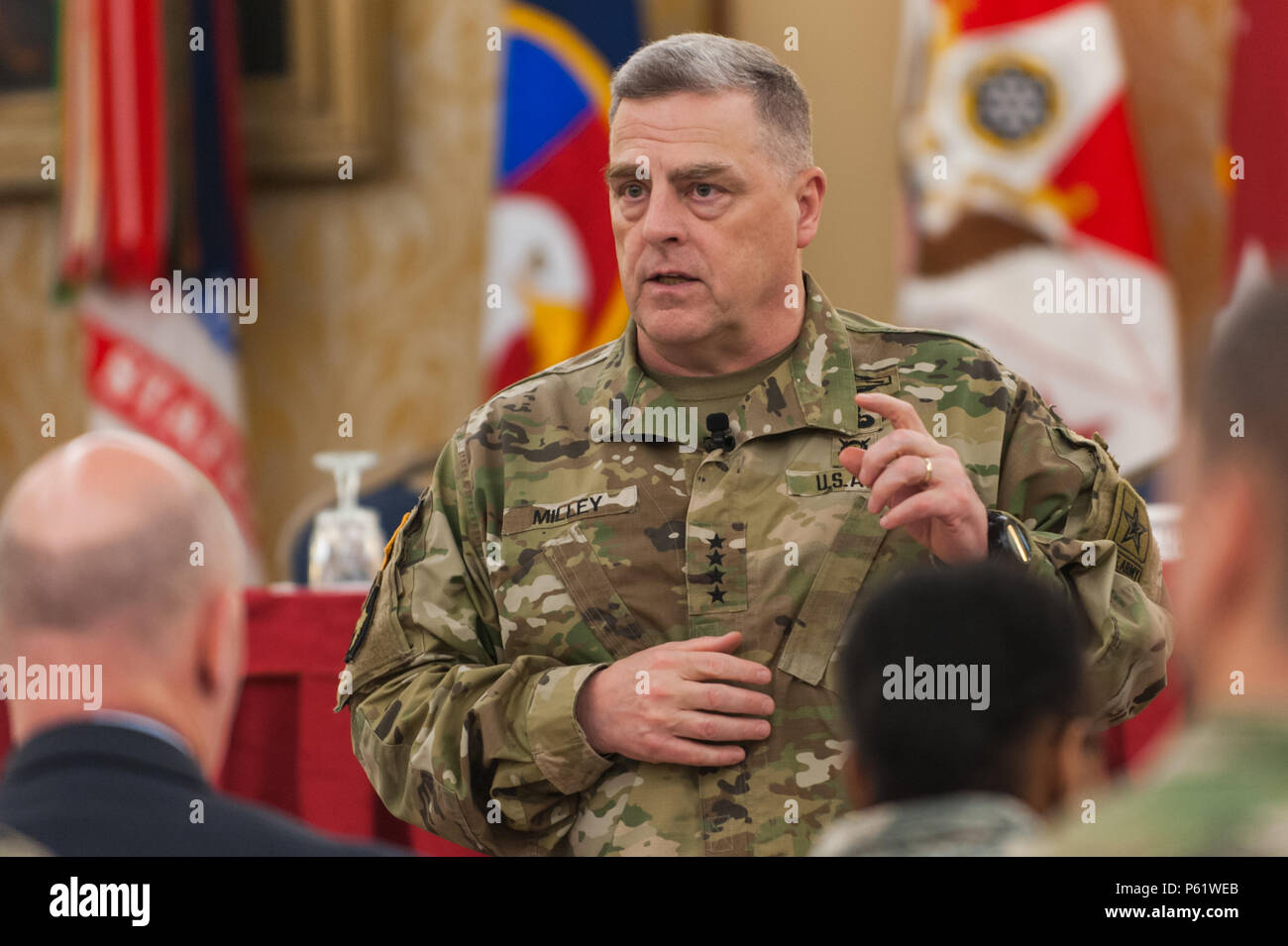Gen. Mark A. Milley, Chief of Staff of the Army, addresses U.S. Army ...