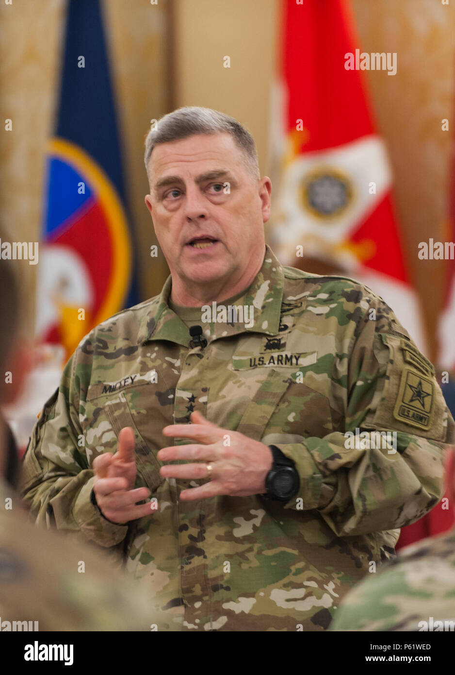 Gen. Mark A. Milley, Chief of Staff of the Army, addresses U.S. Army ...