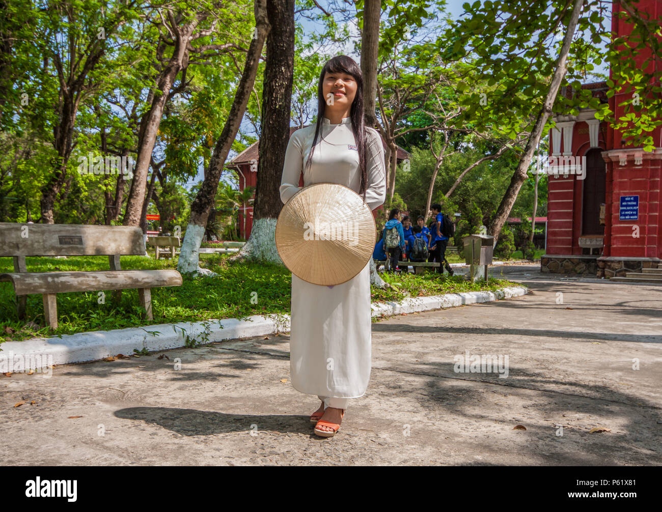 Hue, Vietnam - like everywhere in SouthEast Asia, people of Vietnam are ...