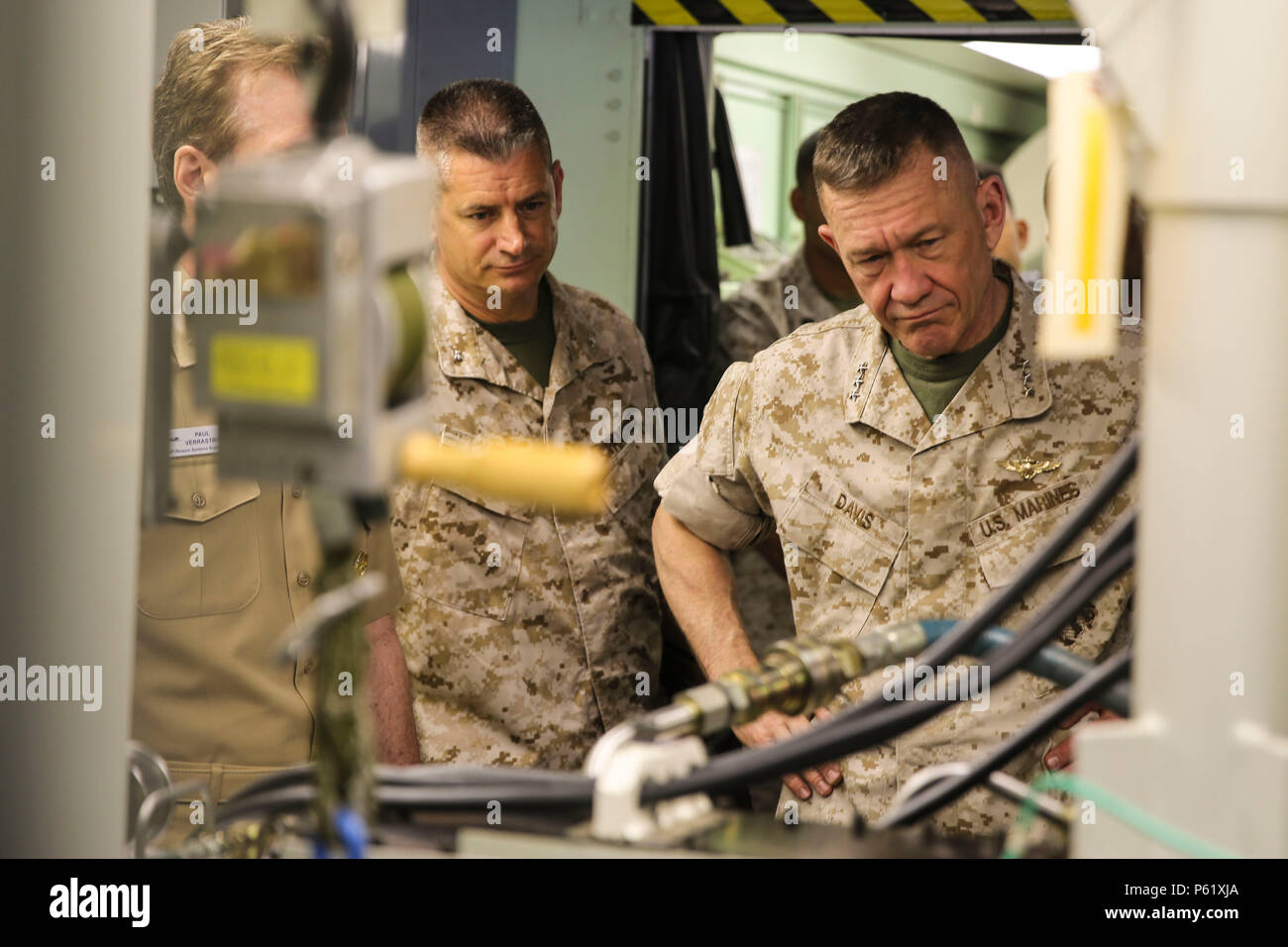 Lt. Gen. Jon Davis, deputy commandant for Marine Corps Aviation ...