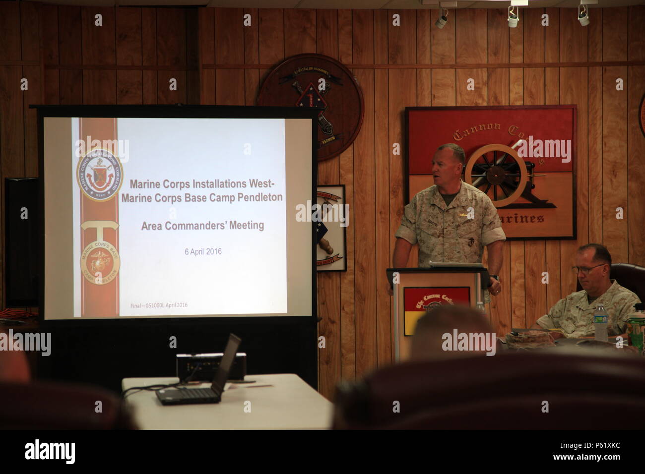 U.S. Marine Corps Col. Greg Martin, Director of Operations, Training ...