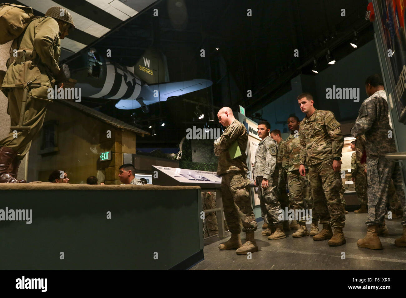 Officers and senior noncommissioned officers of the 2nd Brigade Combat ...