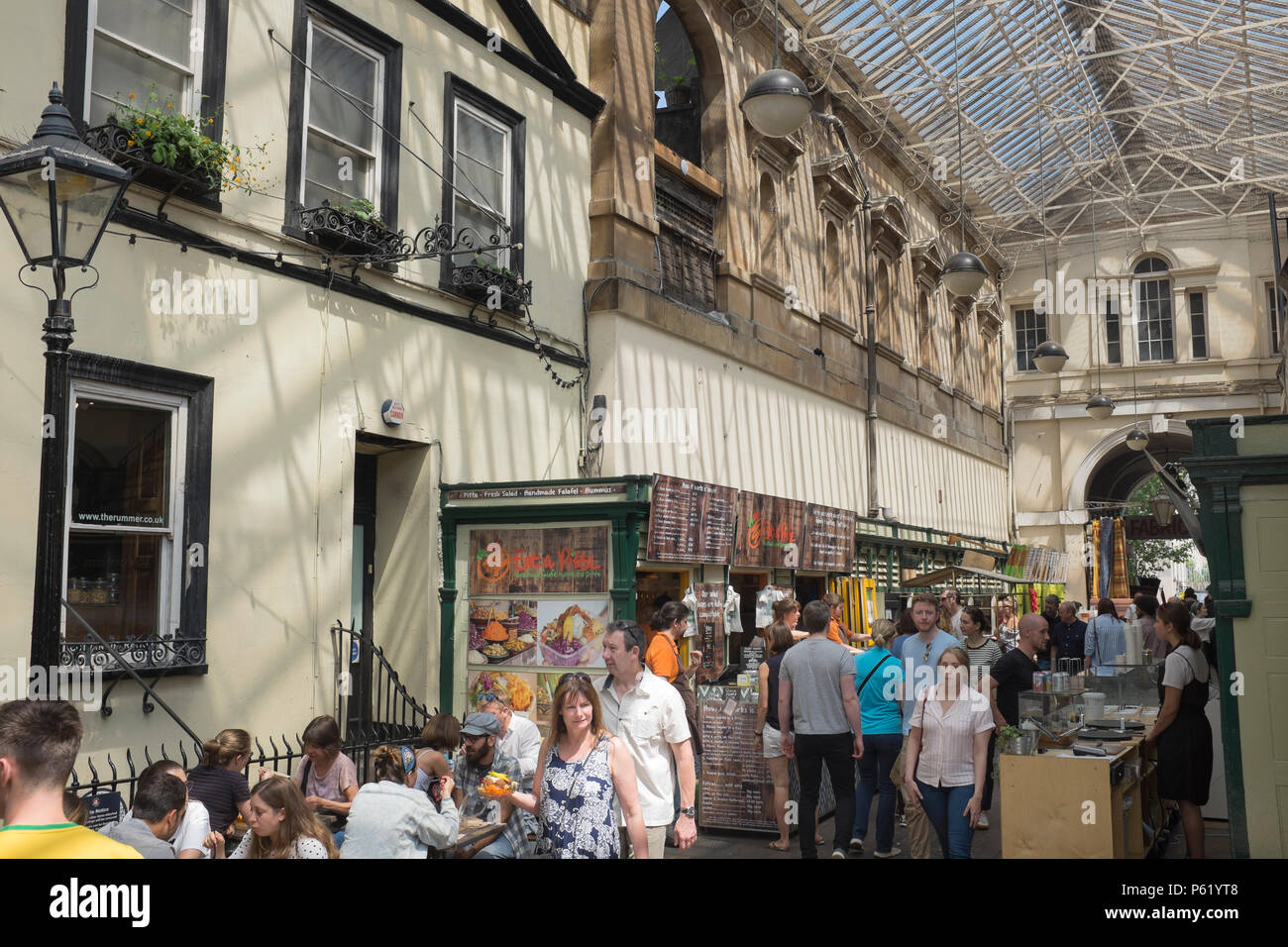St Nicholas Market Bristol England Stock Photo - Alamy