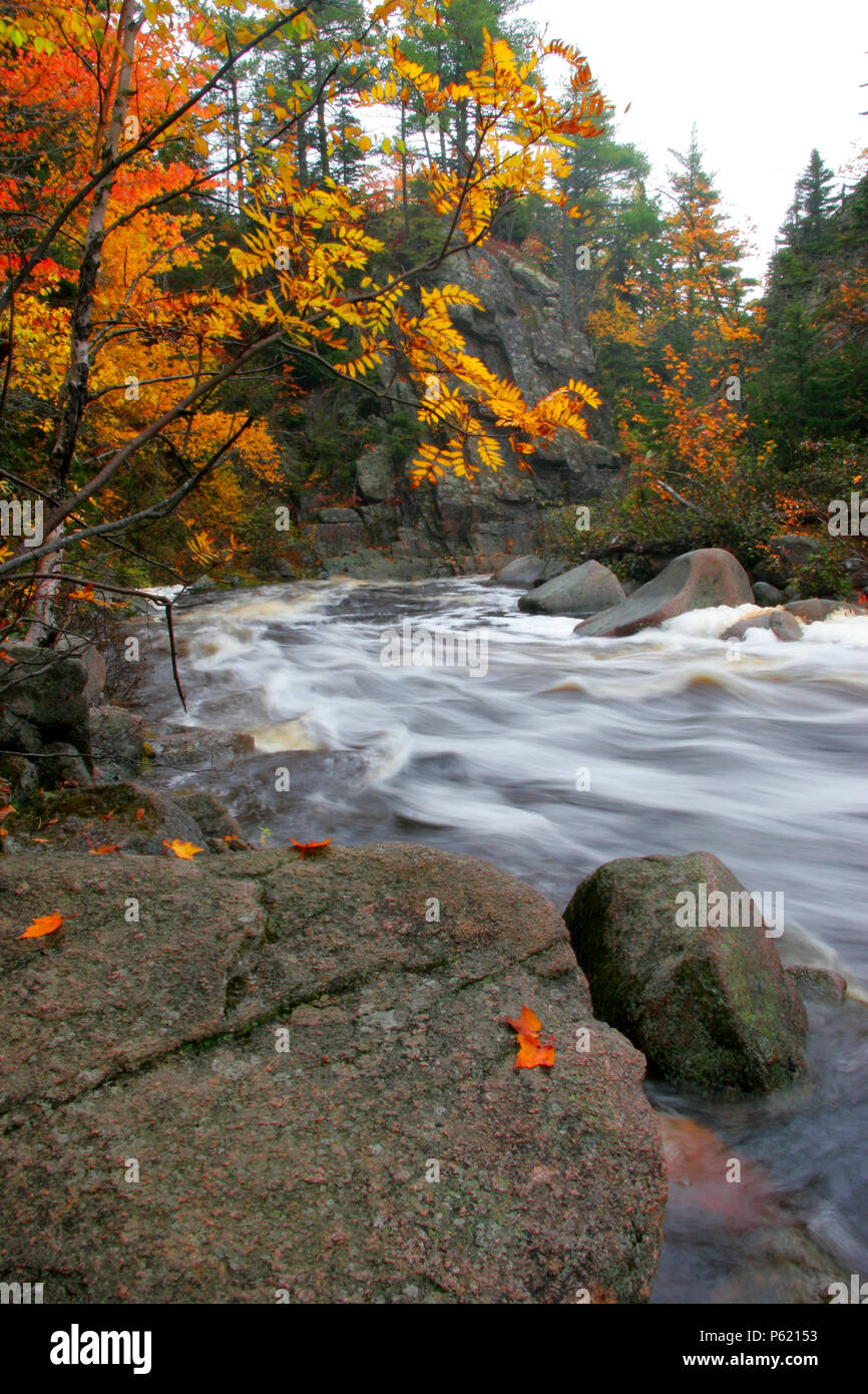 Slow motion waterfall flowing downstream hi-res stock photography and ...