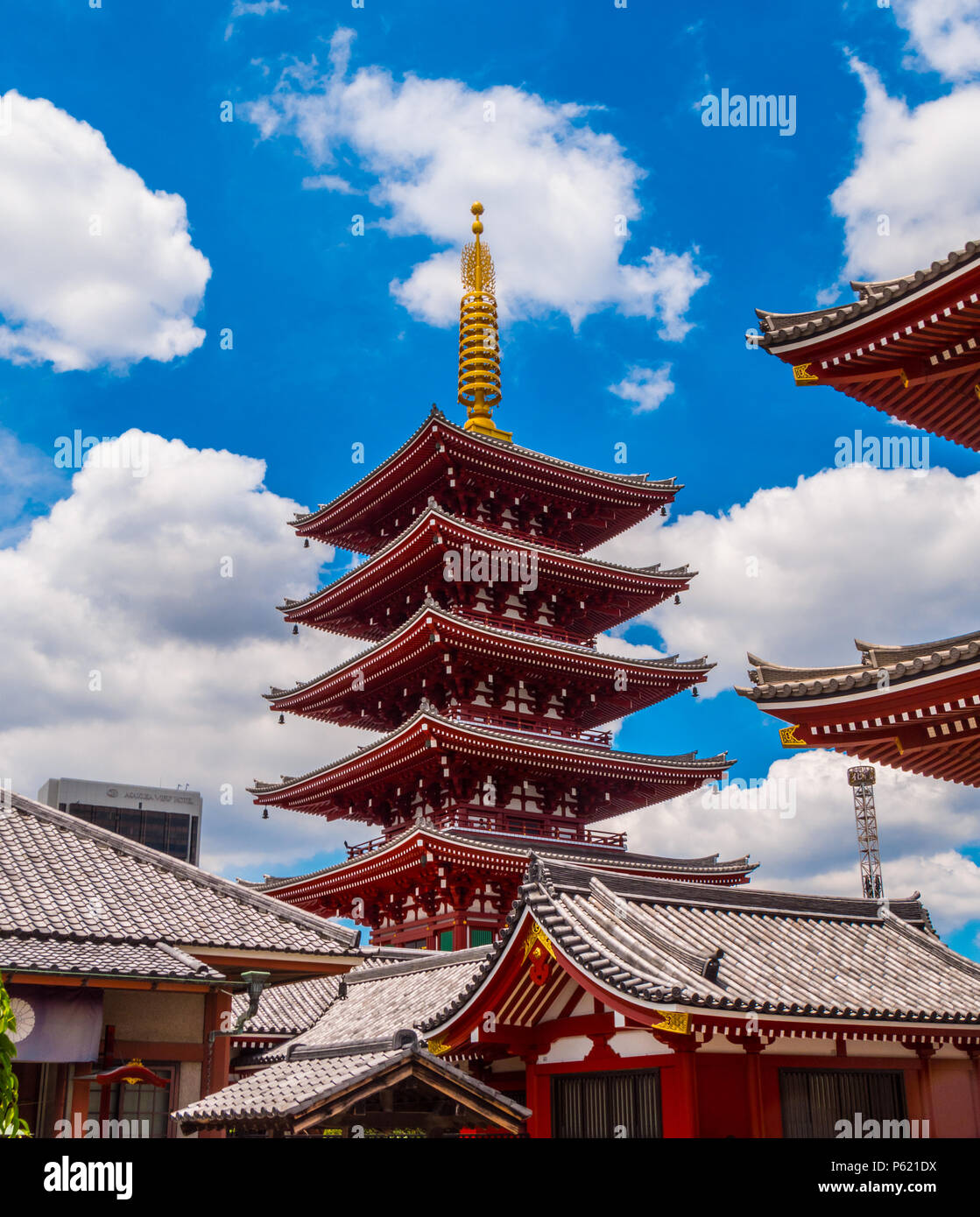 Sensoji Temple also called Asakusa Temple in Tokyo Stock Photo - Alamy