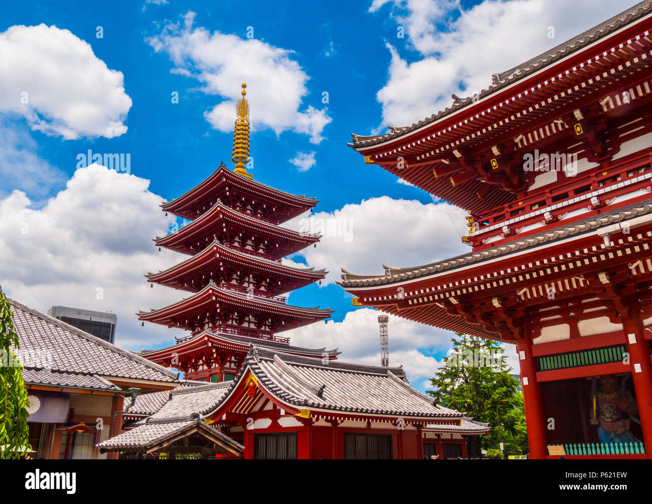 Sensoji Temple also called Asakusa Temple in Tokyo Stock Photo - Alamy