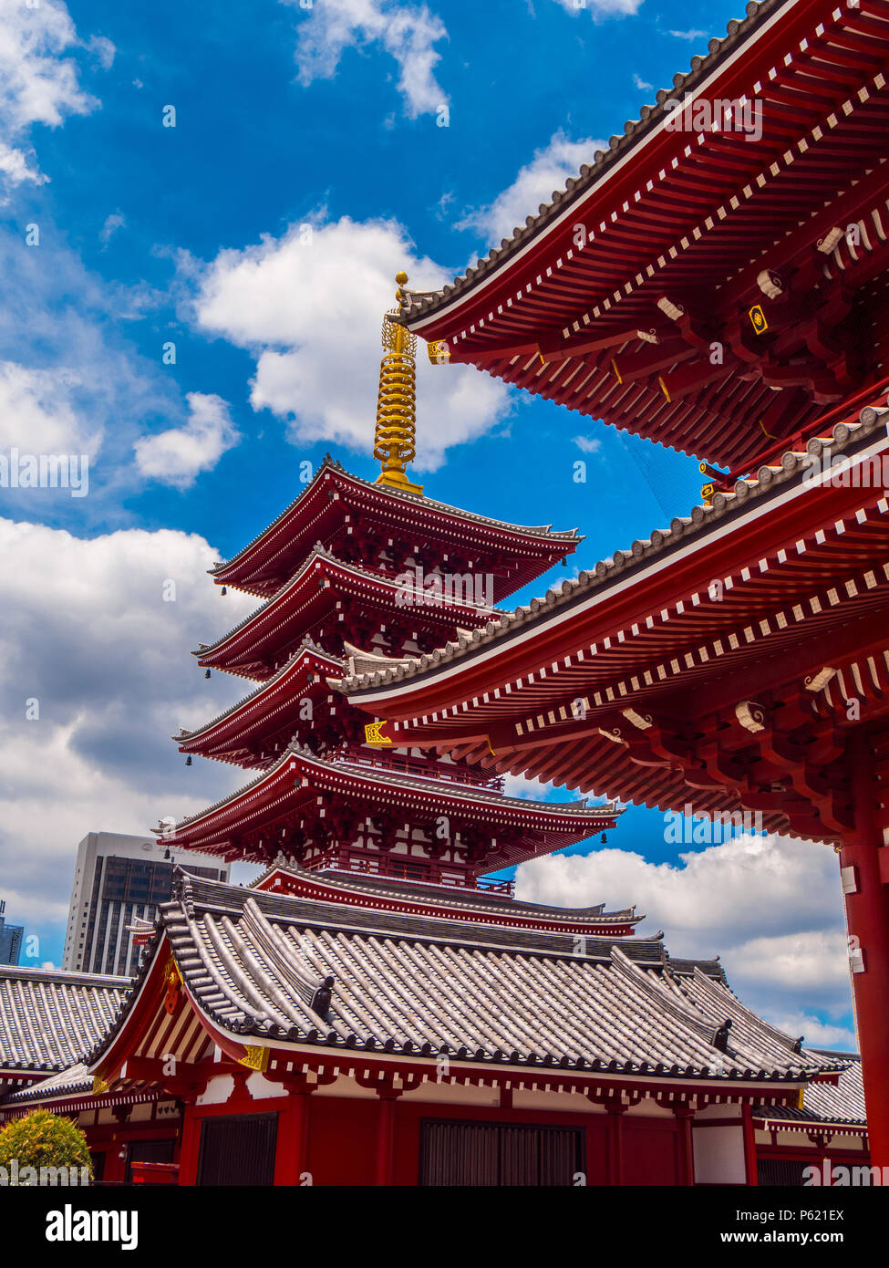 Sensoji Temple also called Asakusa Temple in Tokyo Stock Photo - Alamy