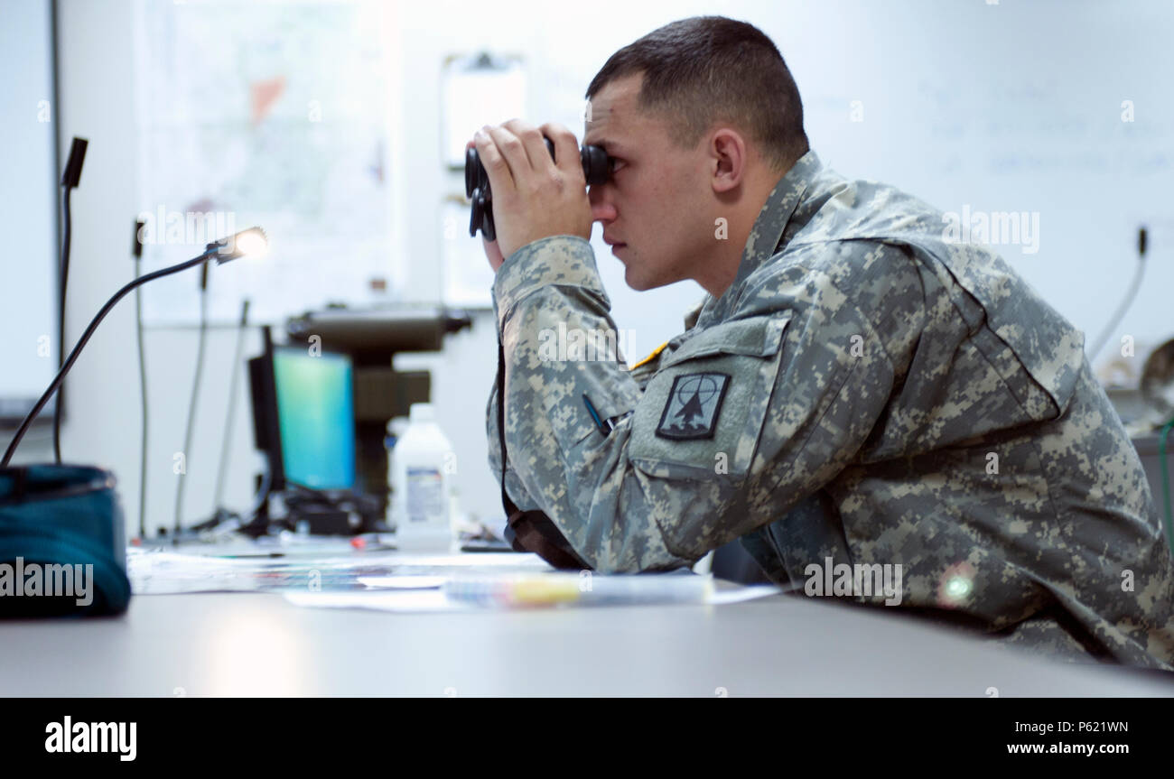 Spc. Matthew Mayer, Multiple Launch Rocket System crewmember with ...