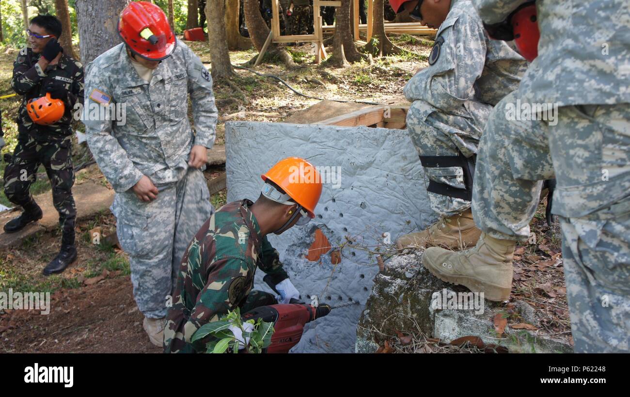 During Balikatan 2016 at Camp Capinpin, Philippines, Armed Forces of ...