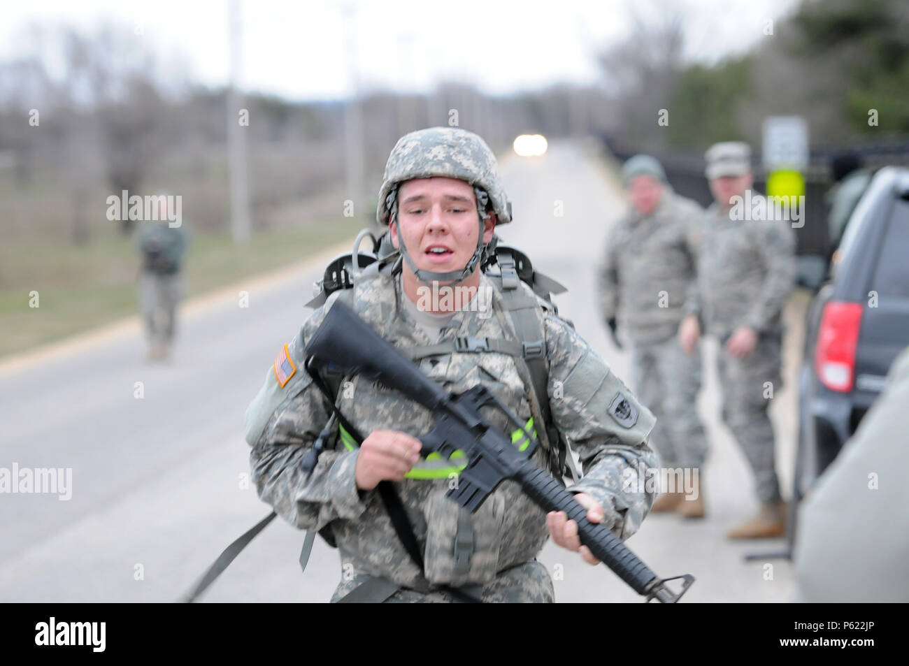 Spc. Zachary Tomesh, a public affairs specialist with the 112th Mobile ...