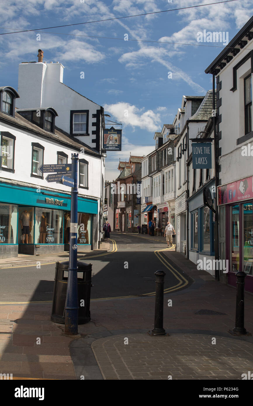 Keswick road hi-res stock photography and images - Alamy