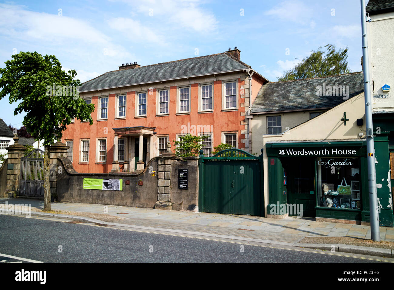 wordsworth house Cockermouth Cumbria England UK Stock Photo - Alamy