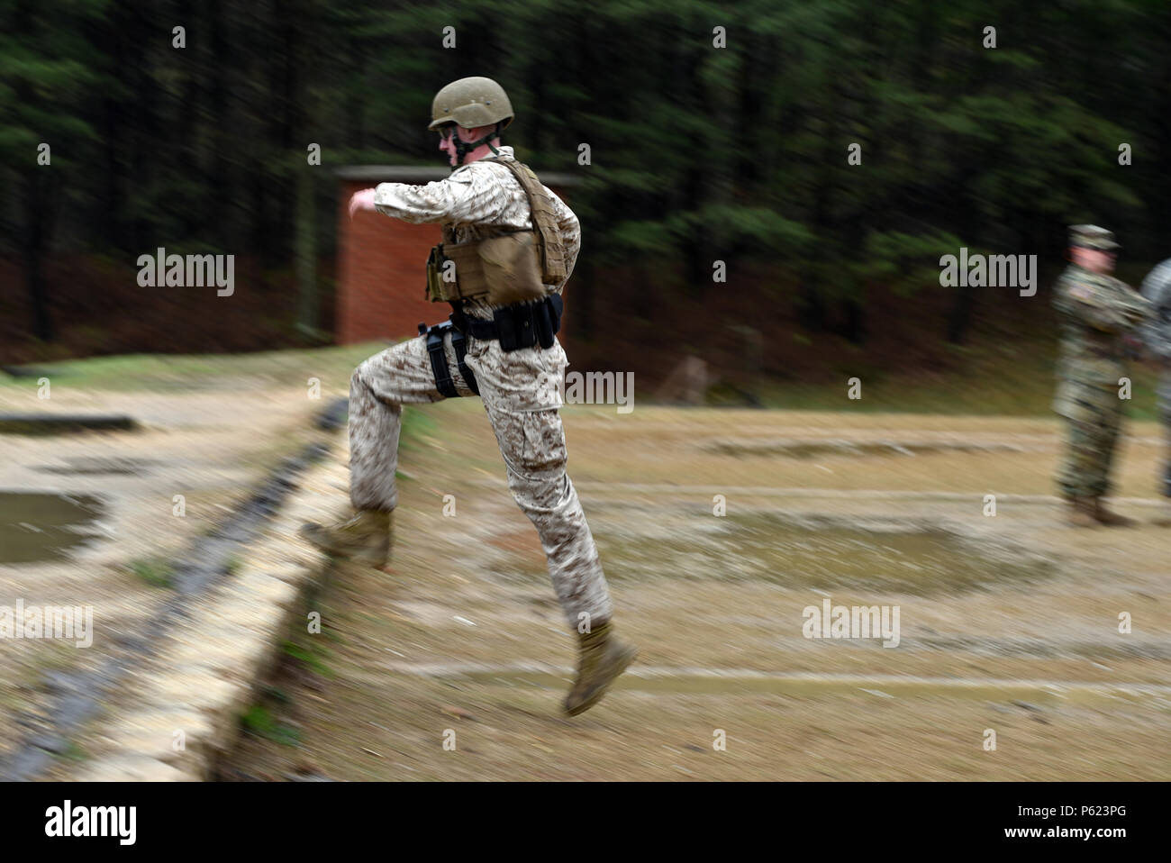 FORT MEADE, MD - A U.S. Marine with Marine Security Forces from the ...