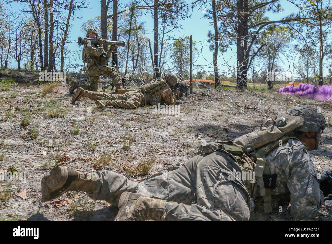 A U.S. Army Paratrooper assigned to the 2nd Battalion, 325th Airborne ...