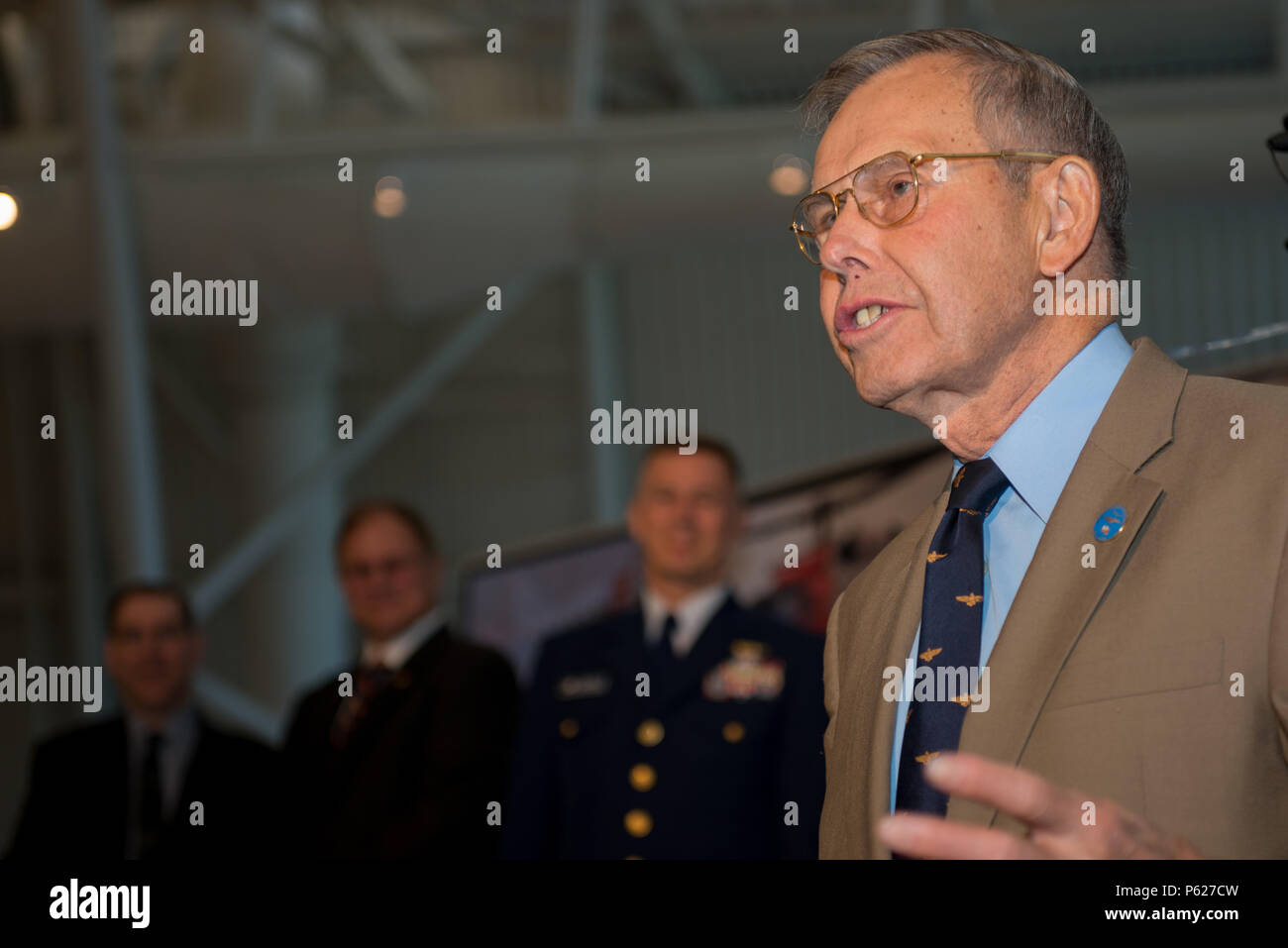Retired rear adm robert johanson hi-res stock photography and images ...