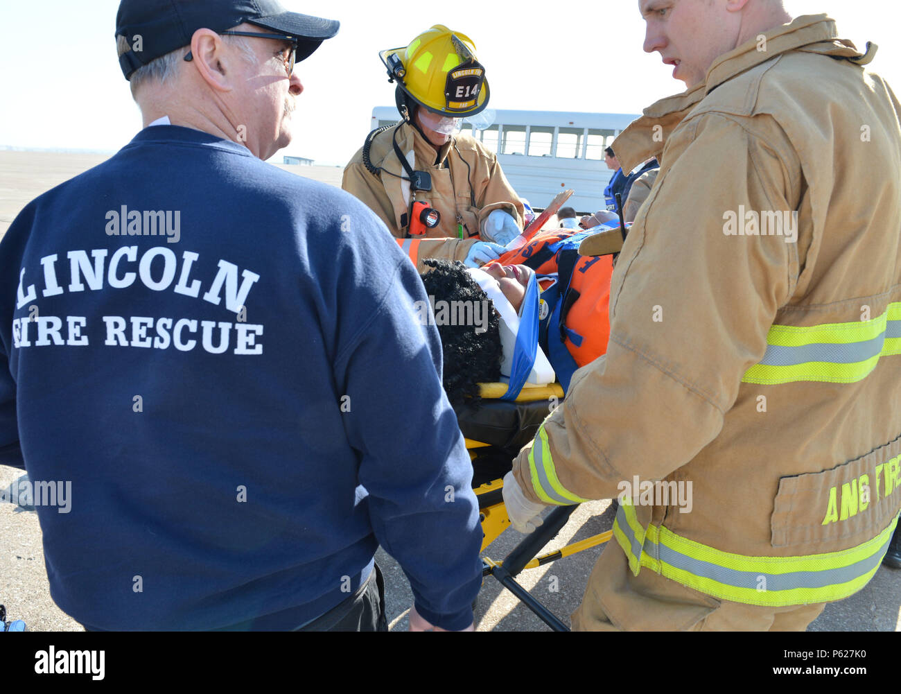 Navy civilian firefighters hi-res stock photography and images - Alamy