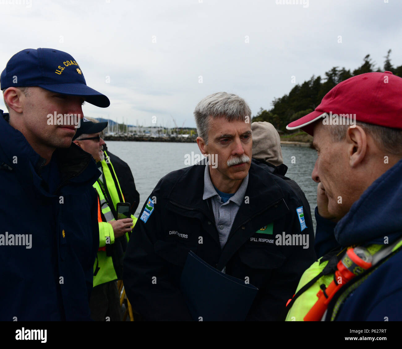 Lt. Cmdr. Jason Hagen, chief of the Incident Management Division at ...