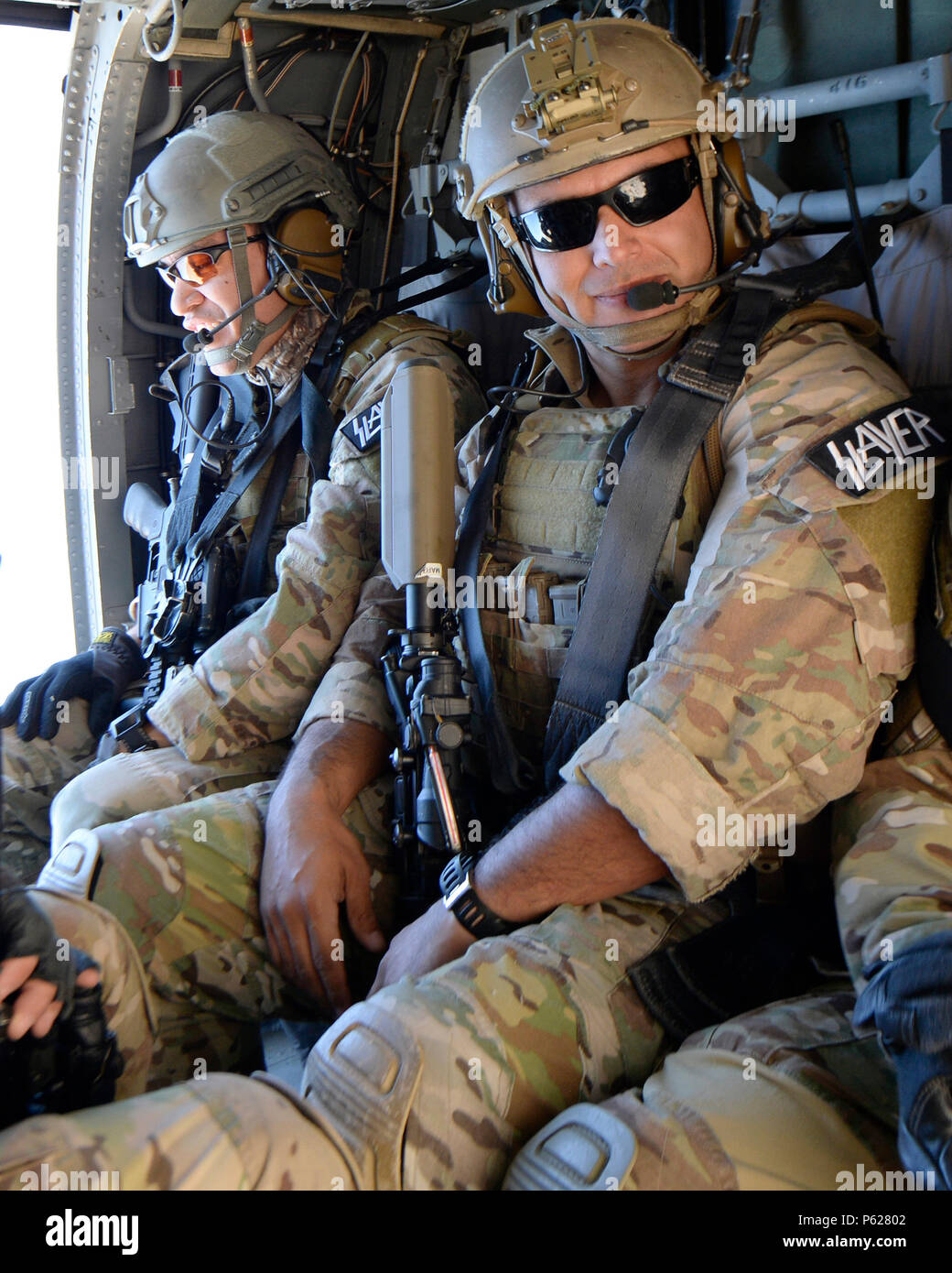 Tactical air control party members with the 147th Air Support ...