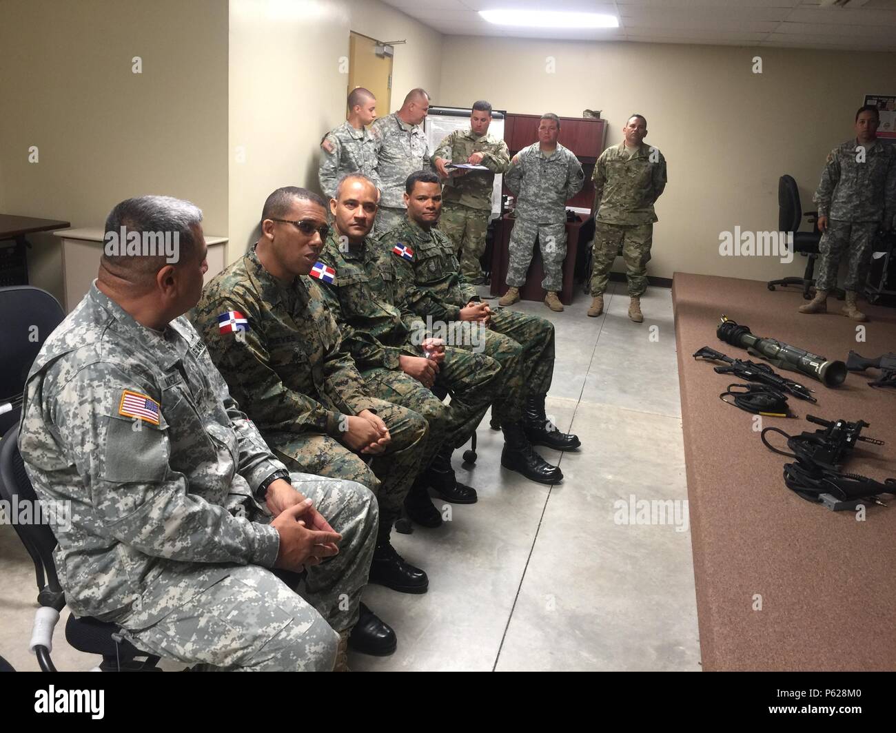 The Puerto Rico National Guard State Partnership Program hosts Soldiers ...