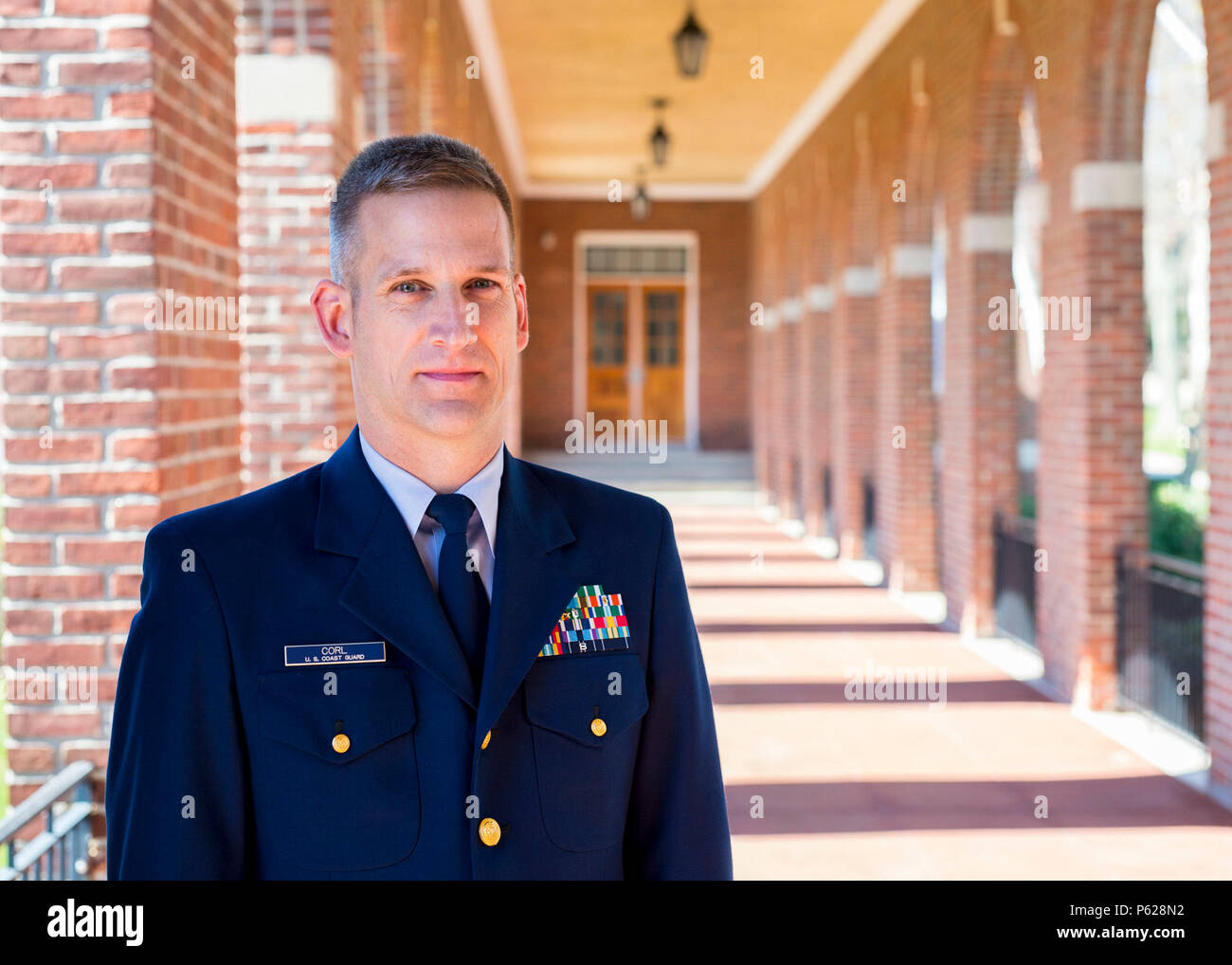 NEW LONDON, Conn - Cmdr. Michael Corl poses for a photograph Wednesday ...