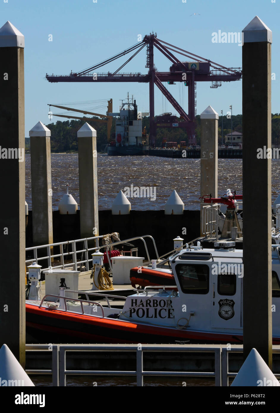 Military Ocean Terminal Sunny Point High Resolution Stock Photography ...