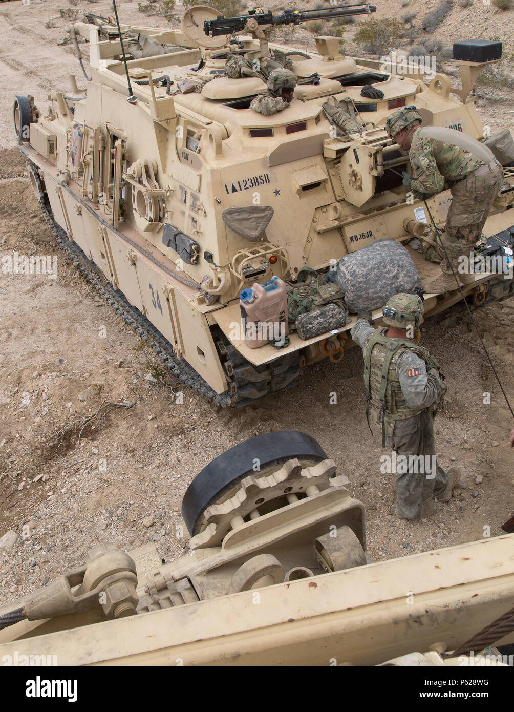 Soldiers from 1-67th Armored Regiment, 3rd Brigade Combat Team, 1st ...