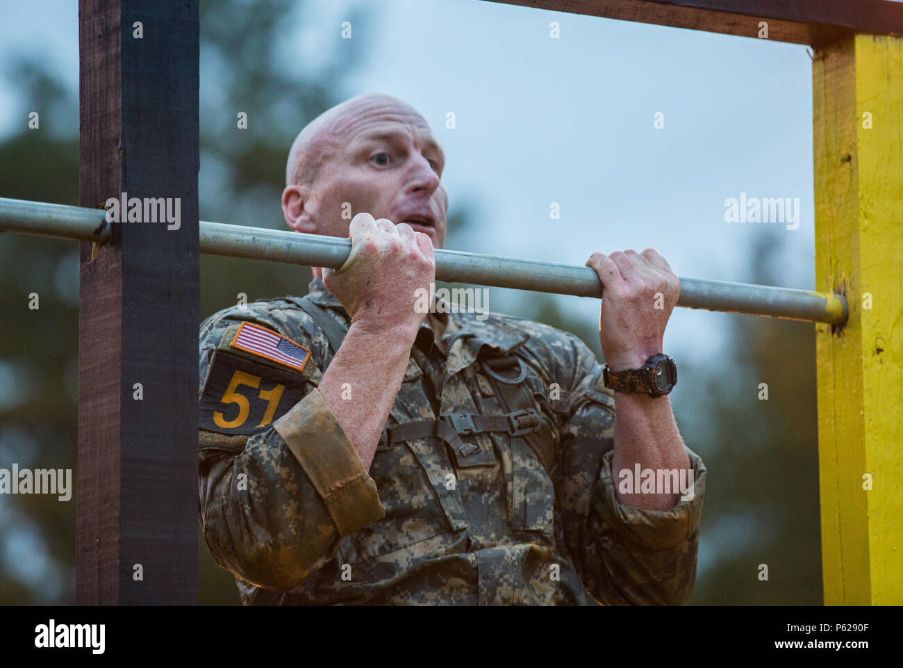 U.S. Army Ranger Sfc. Corey Johnson, assigned to the 7th Special Forces ...