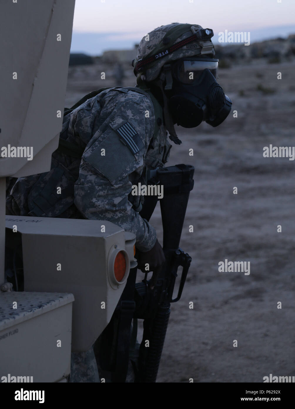 A U.S. Army Soldier assigned to the 3rd Battalion, 501st Aviation ...