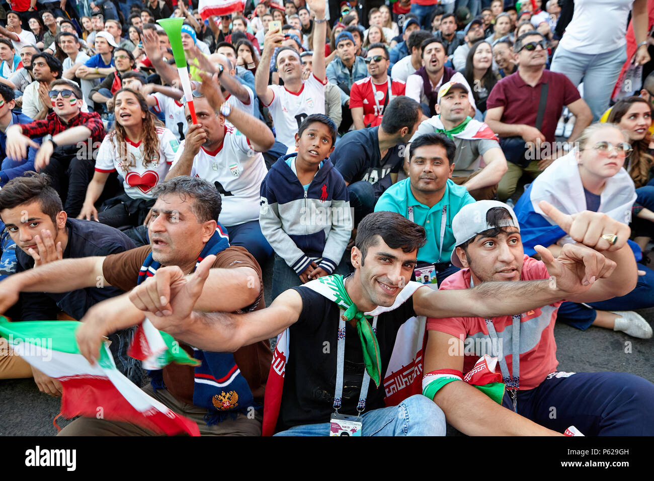 Iranian fans hi-res stock photography and images - Alamy