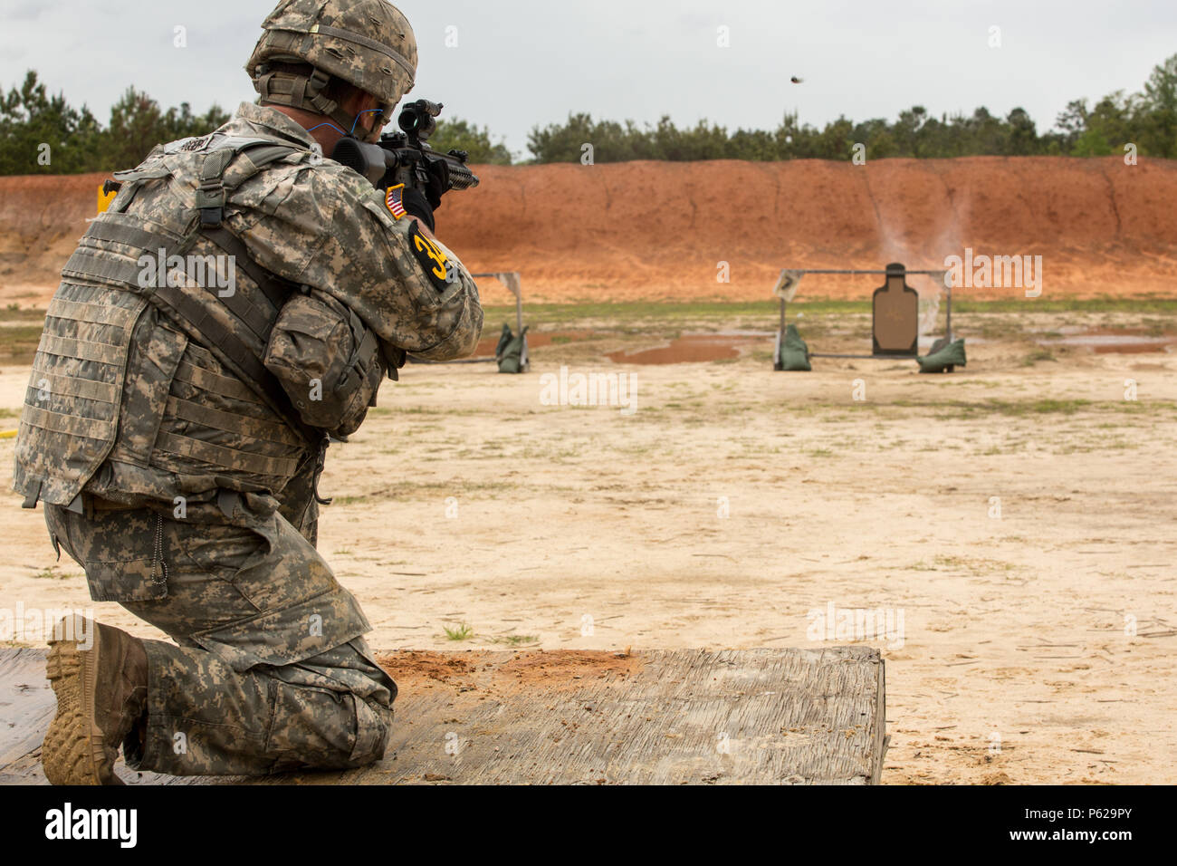 U.S. Army Staff Sgt. Michael Roggero, assigned to Airborne and Ranger ...