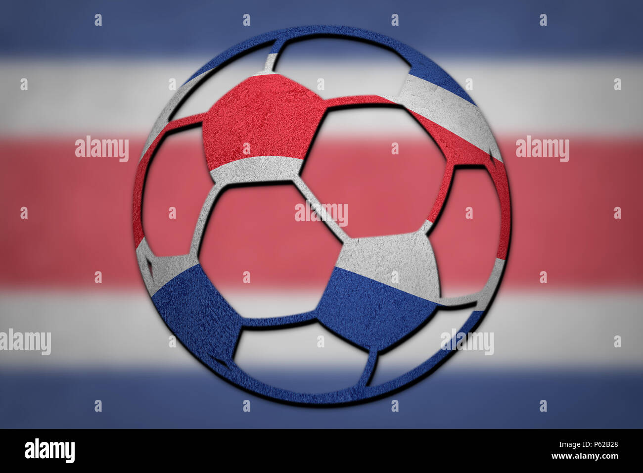 Costa Rica National Football Team High Resolution Stock Photography and ...