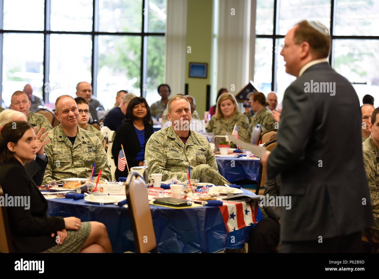 Col. Timothy LeBarge, 105th Airlift Wing Commander and Lt. Col. Robert ...