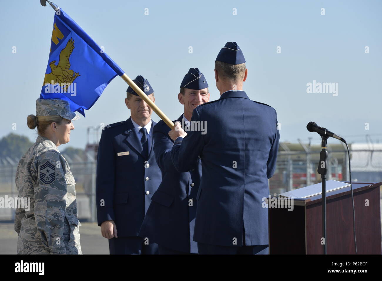 U.S. Air Force Maj. Gen. Jon Kelk, commander, California Air National ...
