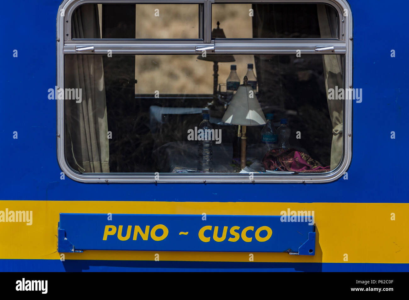 Peru rail train cuzco to puno hi-res stock photography and images - Alamy