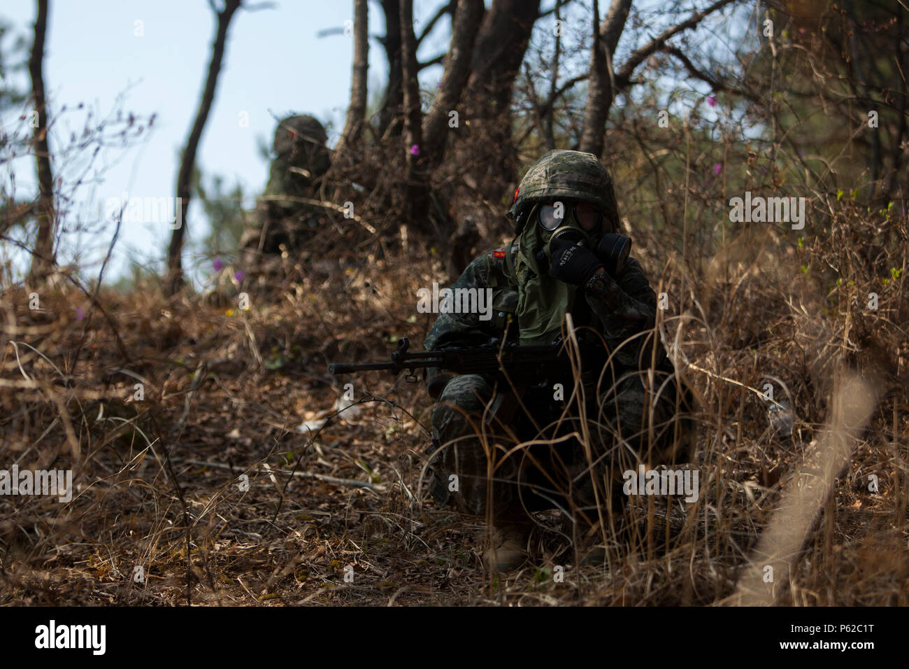 U.S. Marines with 1st Battalion, 3rd Marine Regiment, also known as ...