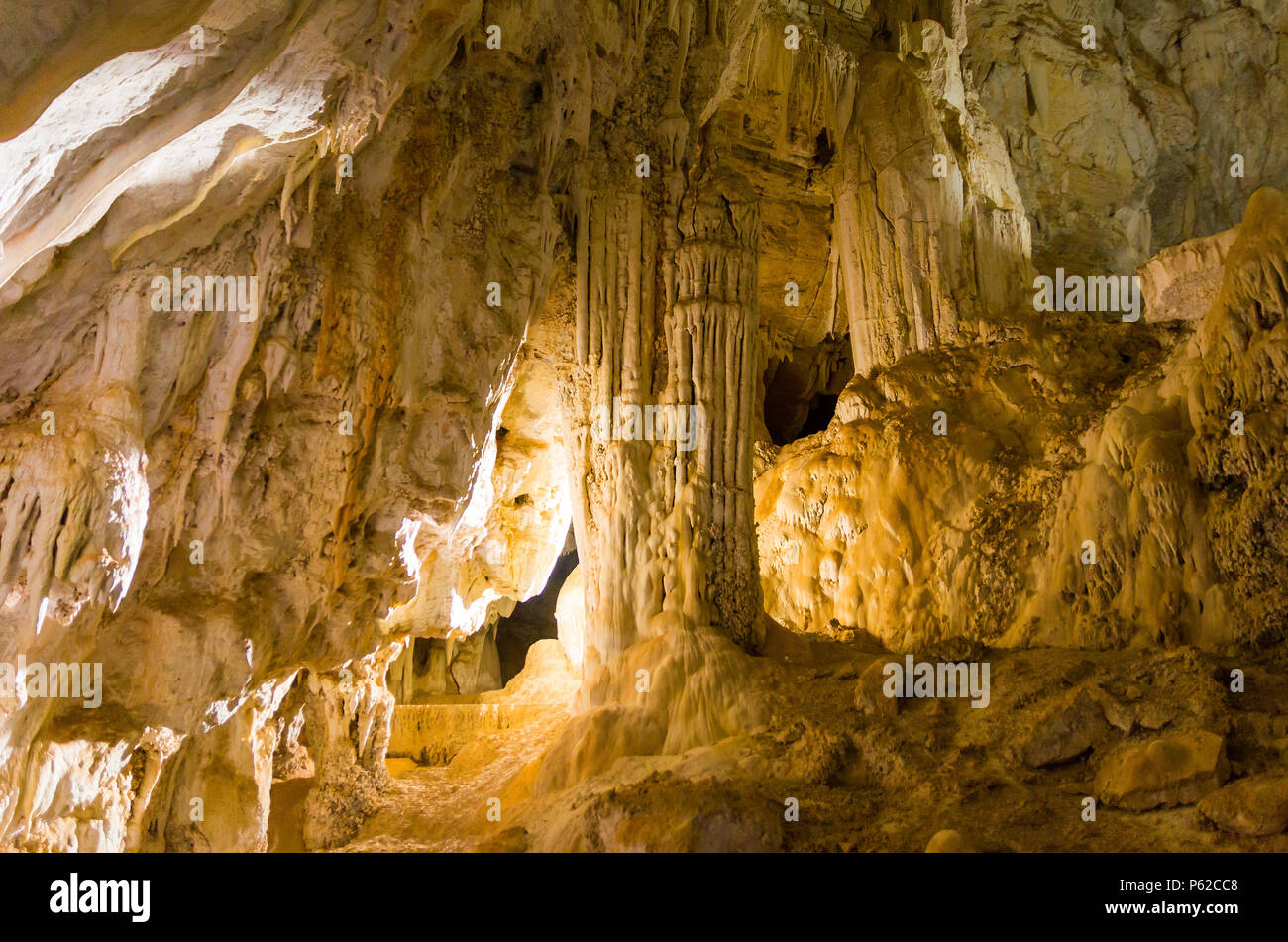 Beautiful cave of the City of Bonito in Matogrosso do Sul, Brazil Stock ...