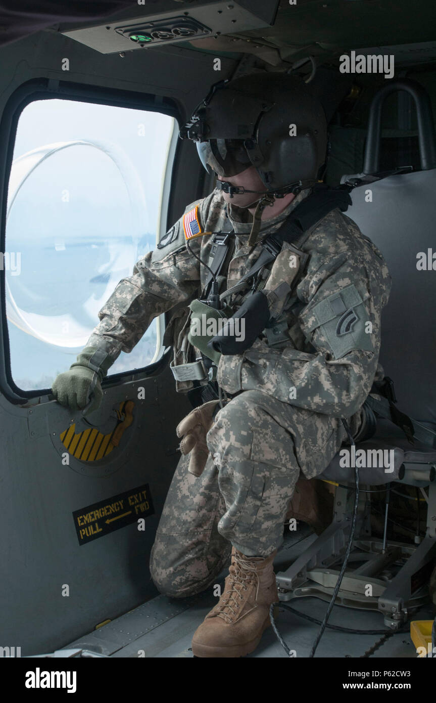 Sgt. Carlton Quenneville, crew chief, Charlie Company, 3rd Battalion ...