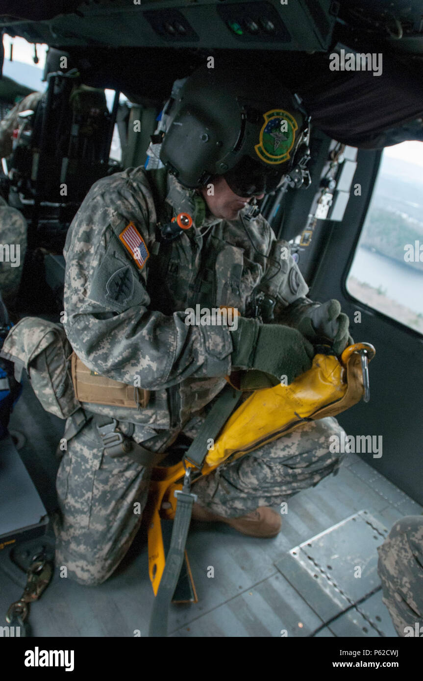 Staff Sgt. Stephen Trala, flight medic, Charlie Company, 3rd Battalion ...