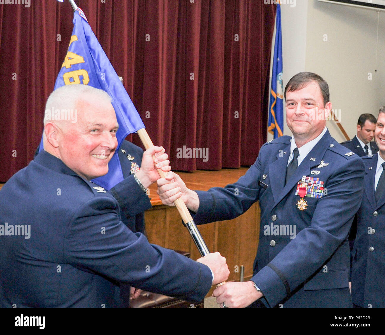 Col. Scott Snyder relinquishes command of the 446th Operations Group at ...