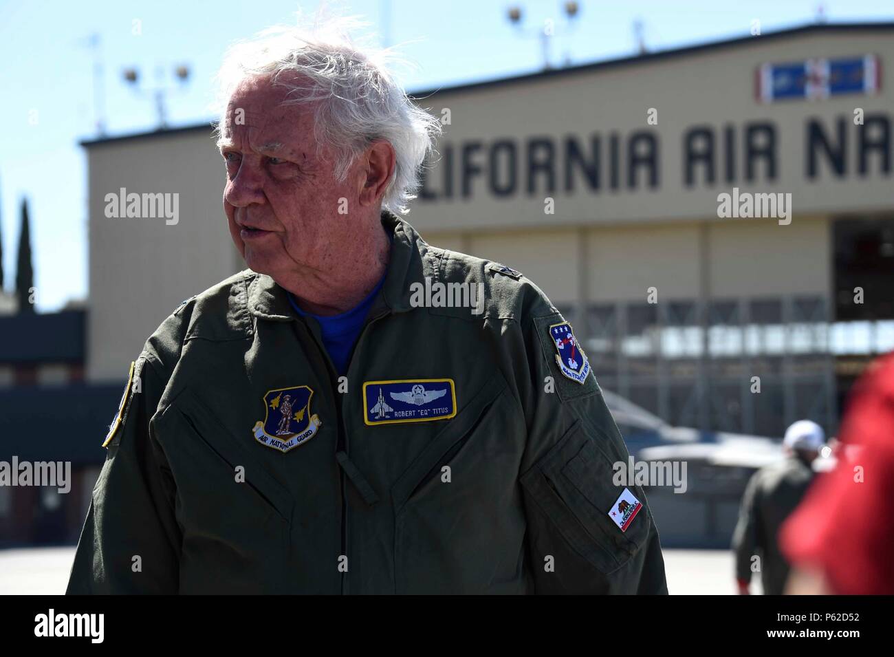 U.S. Air Force Brig. Gen. (ret.) Robert "Earthquake" Titus visits the ...